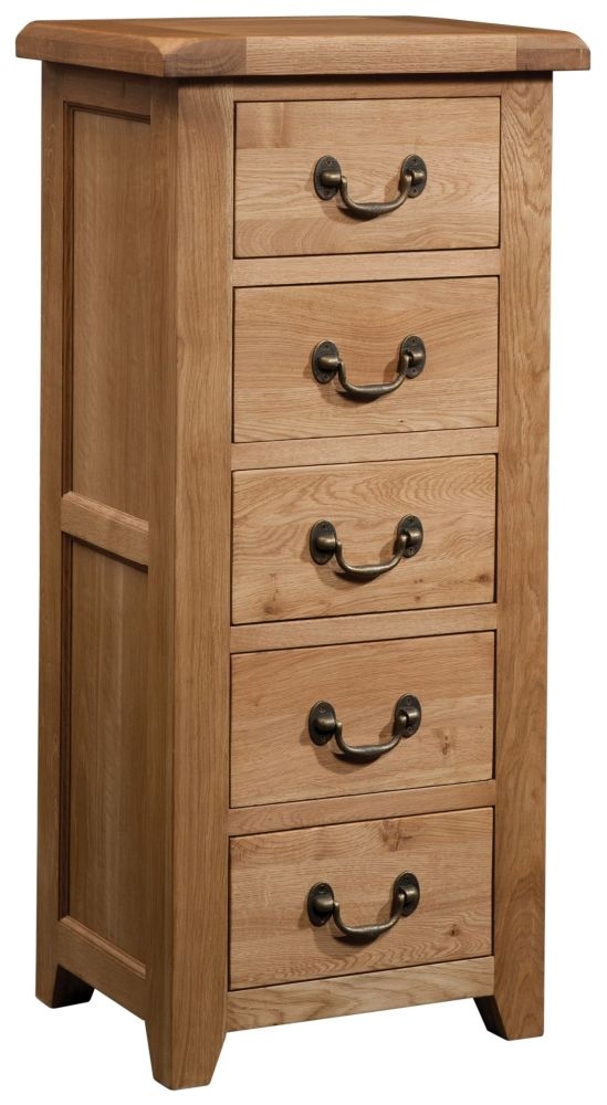 Oak Chest of Drawer | Solid Oak Chest of Drawer | CFS UK