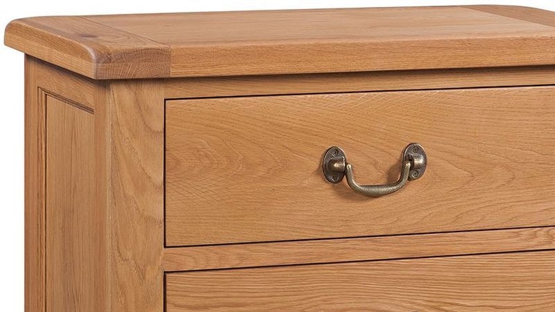 Oak Chest of Drawer | Solid Oak Chest of Drawer | CFS UK